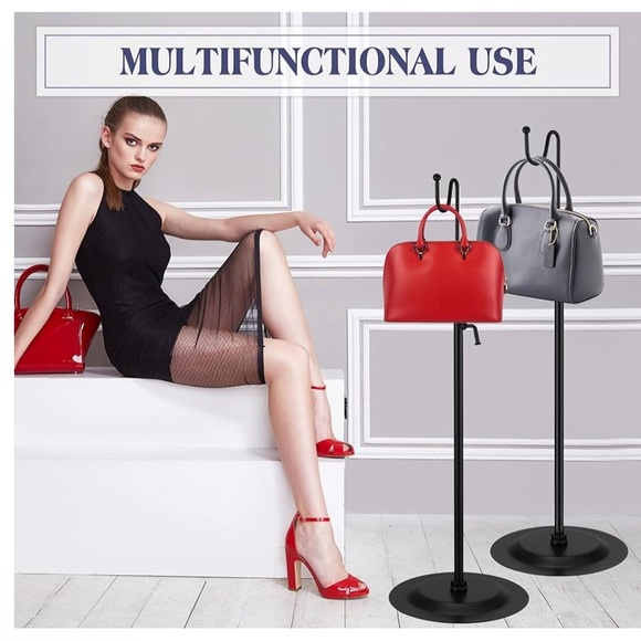 Bags | New Handbag Display Stand Black Adjustable Choose 1 | Poshmark